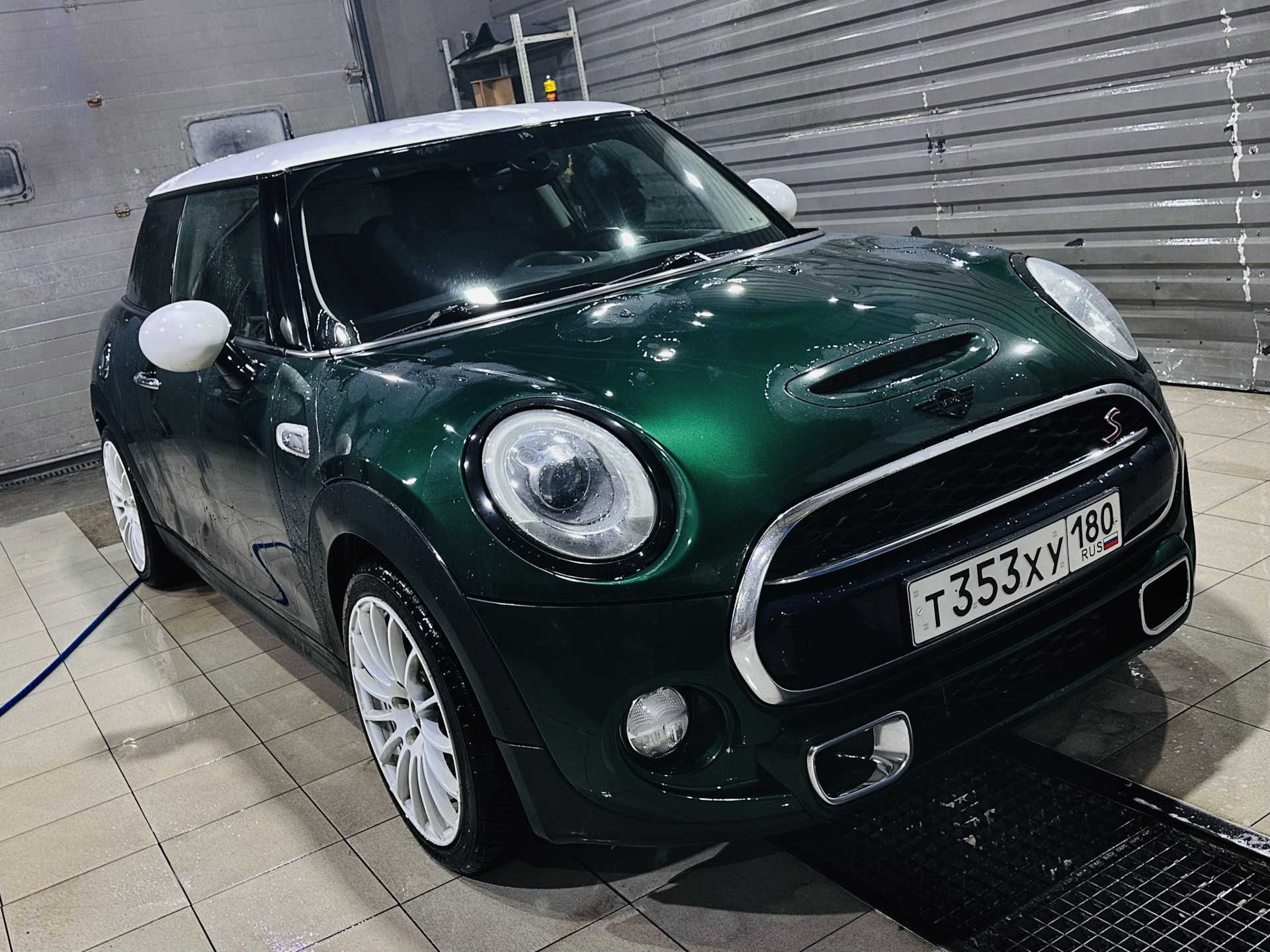 Занижение / H&R -30 + стойки Bilstein — MINI Cooper S Mk III, 2 л, 2014 ...