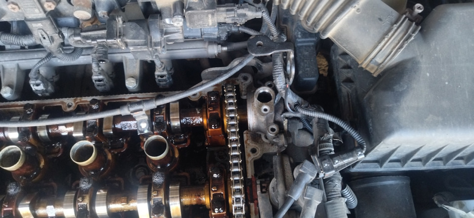 Замена заглушки распредвала — Hyundai Accent (2G), 1,5 л, 2008 года ...