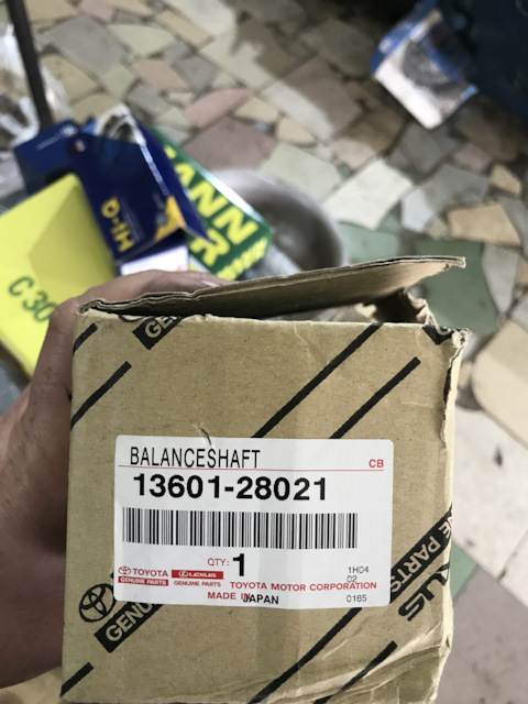 1360128021 Балансировочный вал TOYOTA LEXUS | Запчасти на DRIVE2