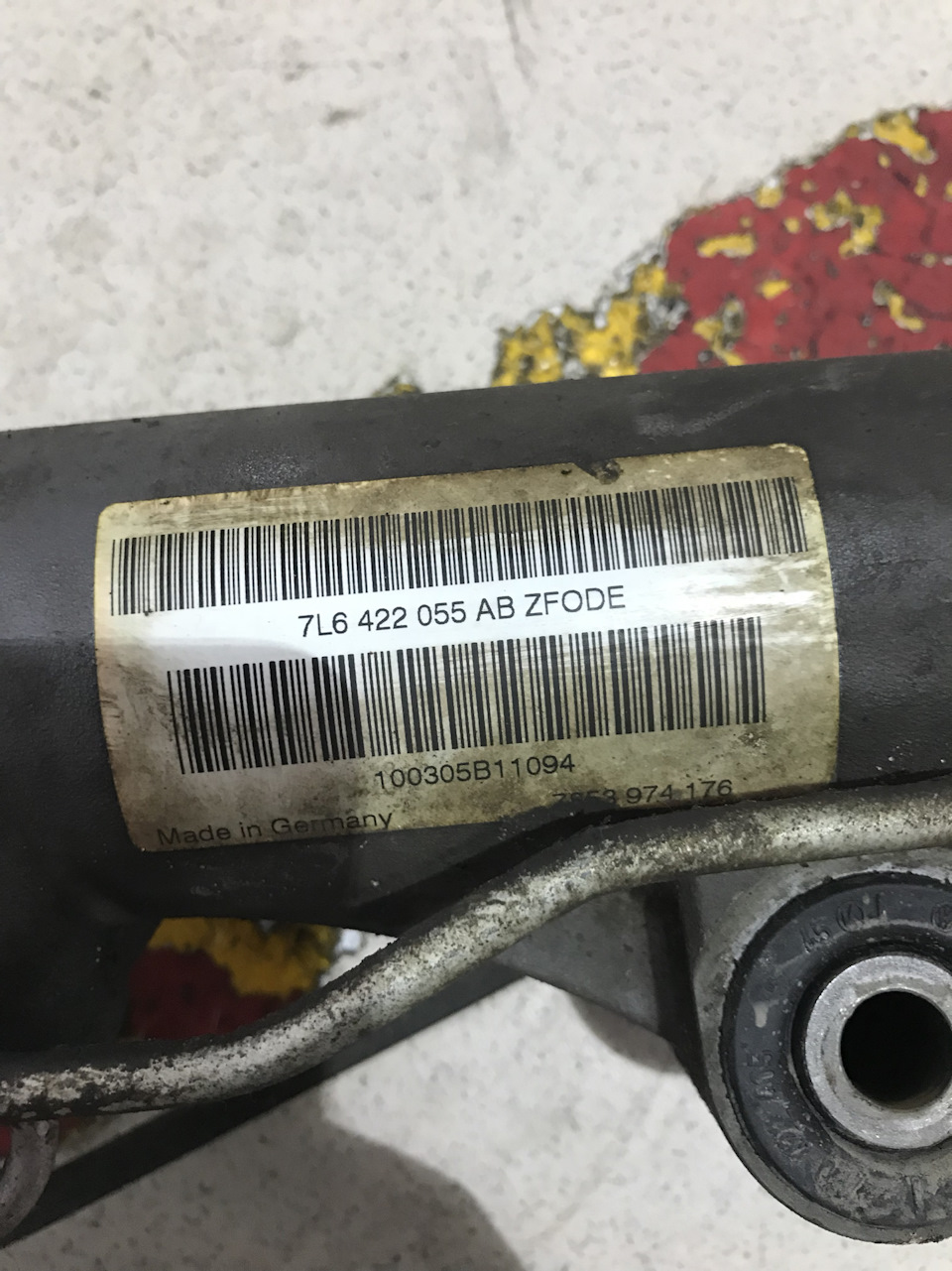 7L6422055AB РУЛЕВОЙ МЕХАНИЗМ VAG | Запчасти на DRIVE2