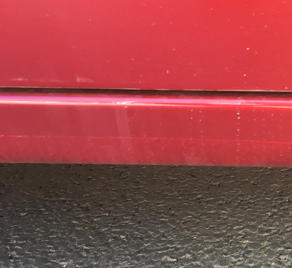антигравий на пороги — Mitsubishi Lancer IX, 1,6 л, 2006 года | визит ...