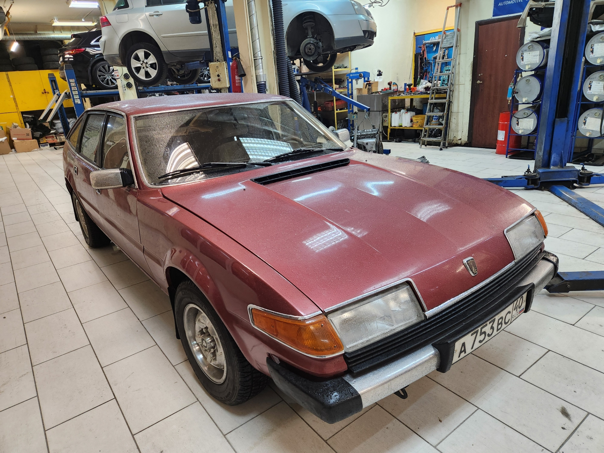 Он поехал! — Rover SD1, 2,6 л, 1982 года | визит на сервис | DRIVE2