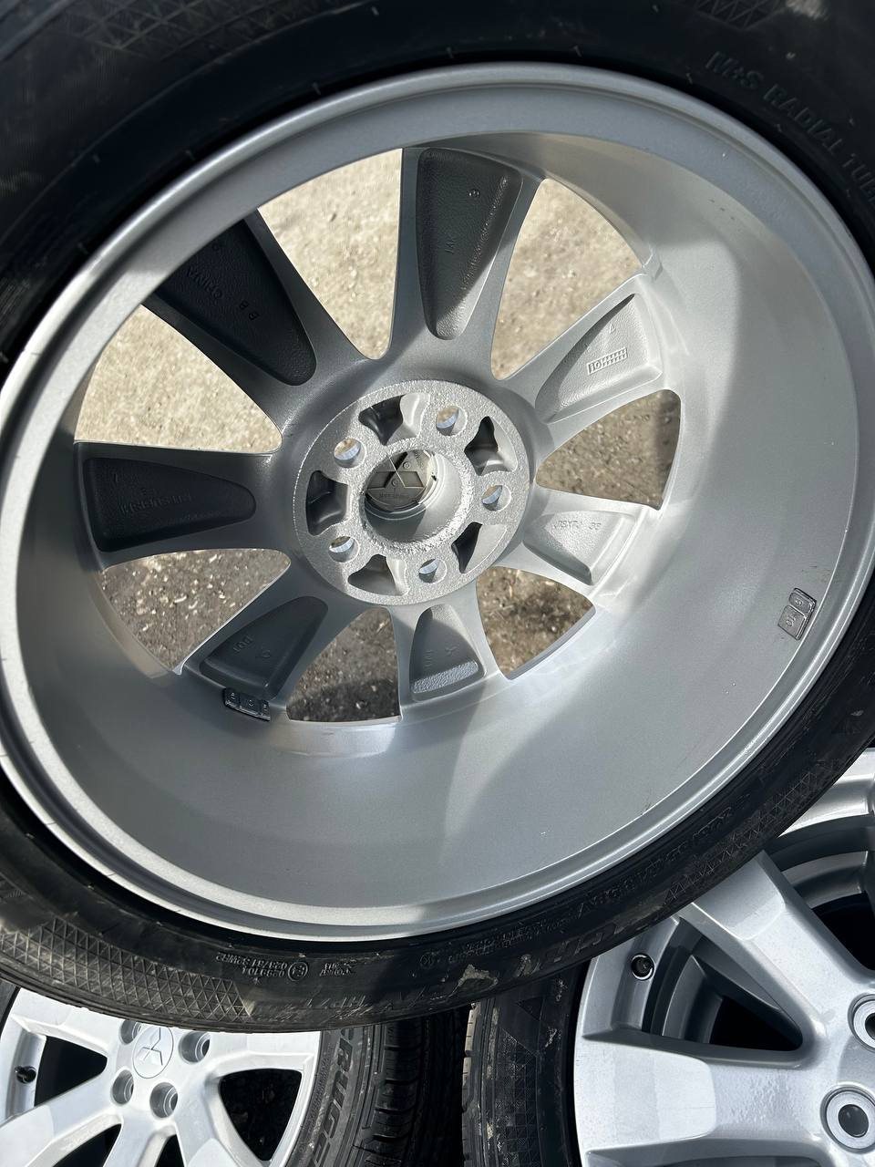 Летняя резина kumho crugen hp71 225/55 r18 — Mitsubishi Outlander XL, 2 ...