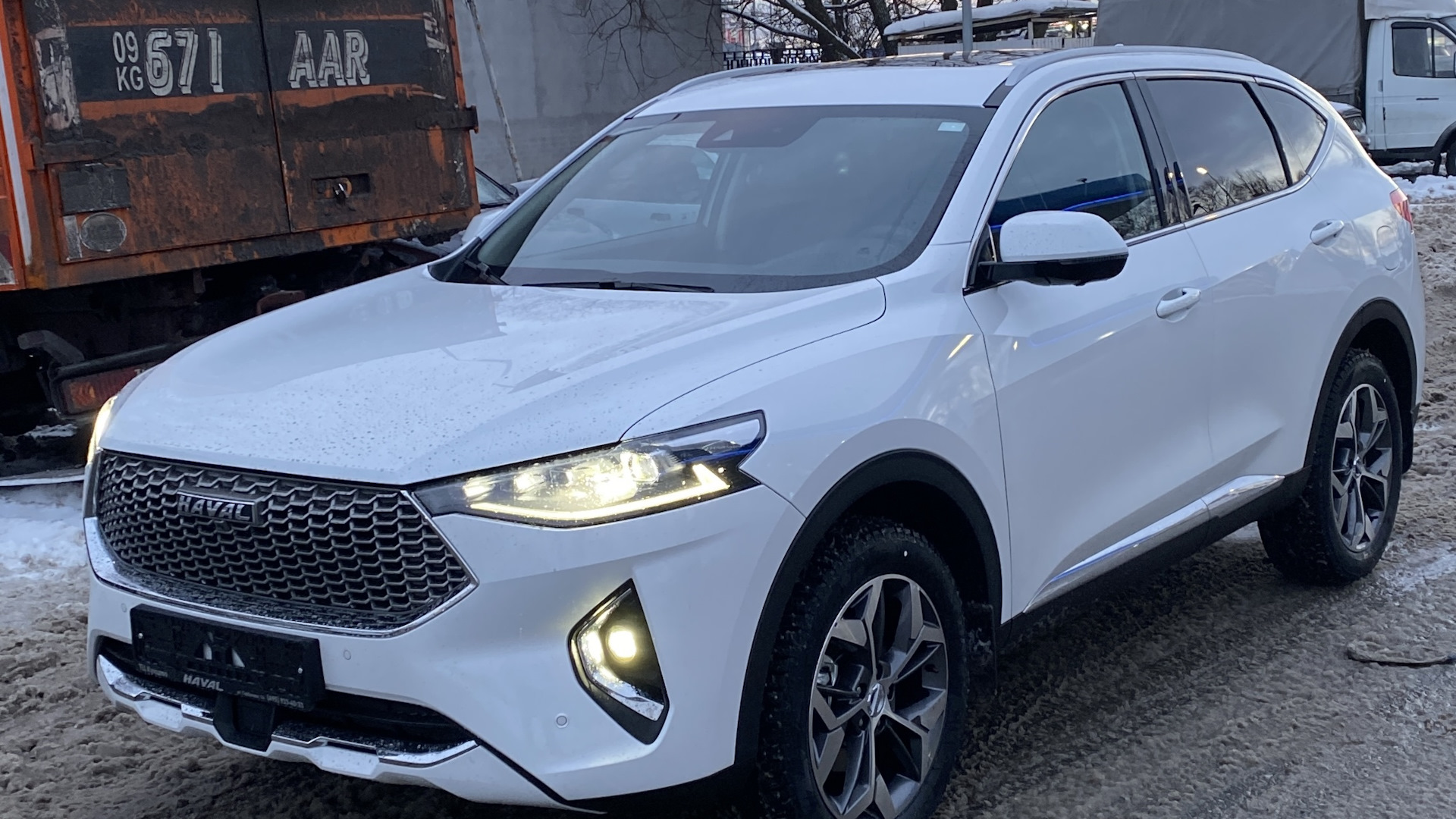 Haval F7 (1G) 2.0 бензиновый 2021 | Белый крокодил на DRIVE2