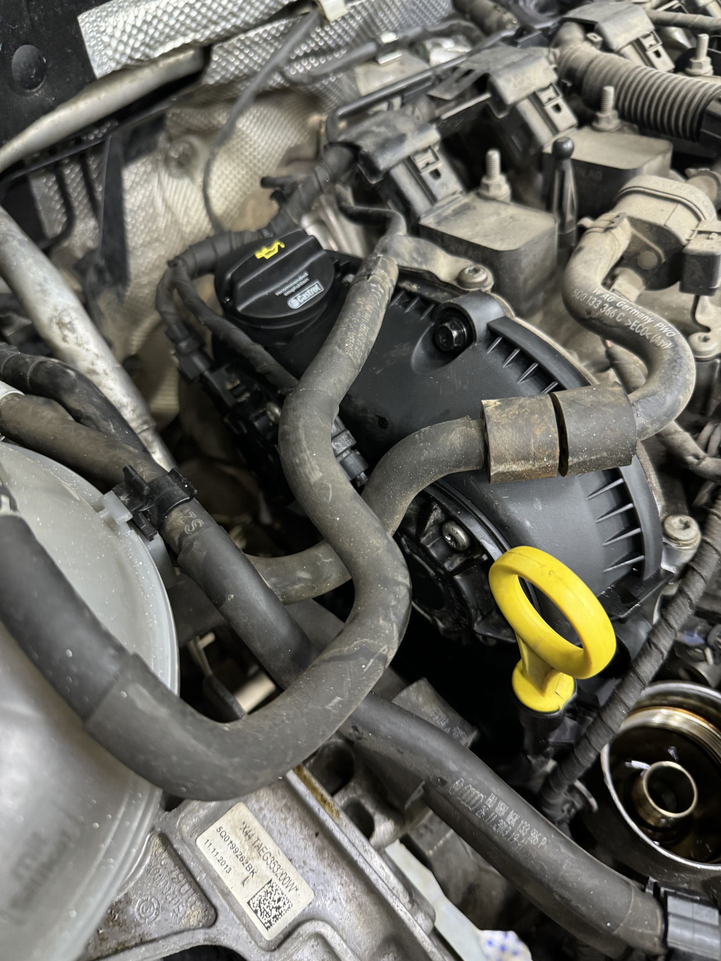 Замена тормозных дисков, колодок и кожух распредвалов. — SEAT Leon FR ...