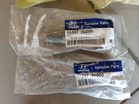 554472G000 БОЛТ М12 KIA HYUNDAI | Запчасти на DRIVE2