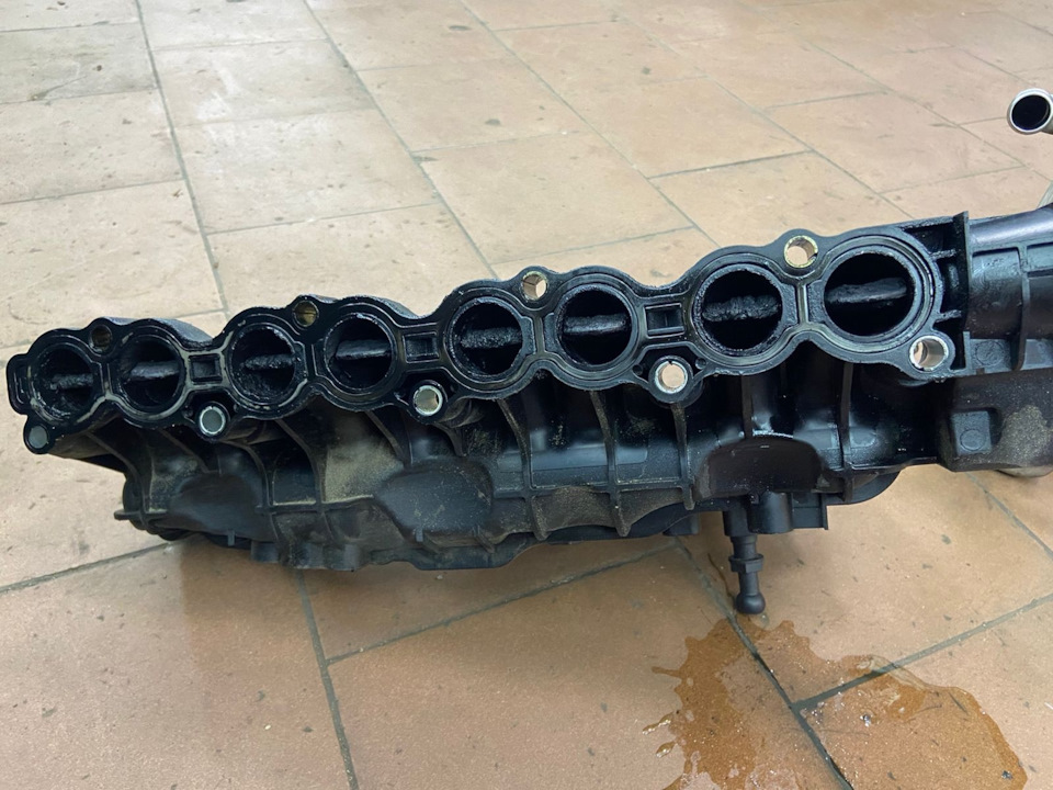 Чистка впуска — Hyundai Santa Fe (3G), 2 л, 2014 года | визит на сервис ...