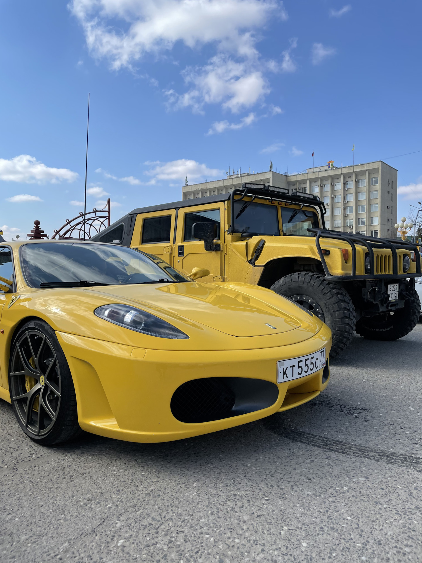 Ferrari F430 или Hummer h1? — Hummer H1, 6,5 л, 2002 года | встреча ...