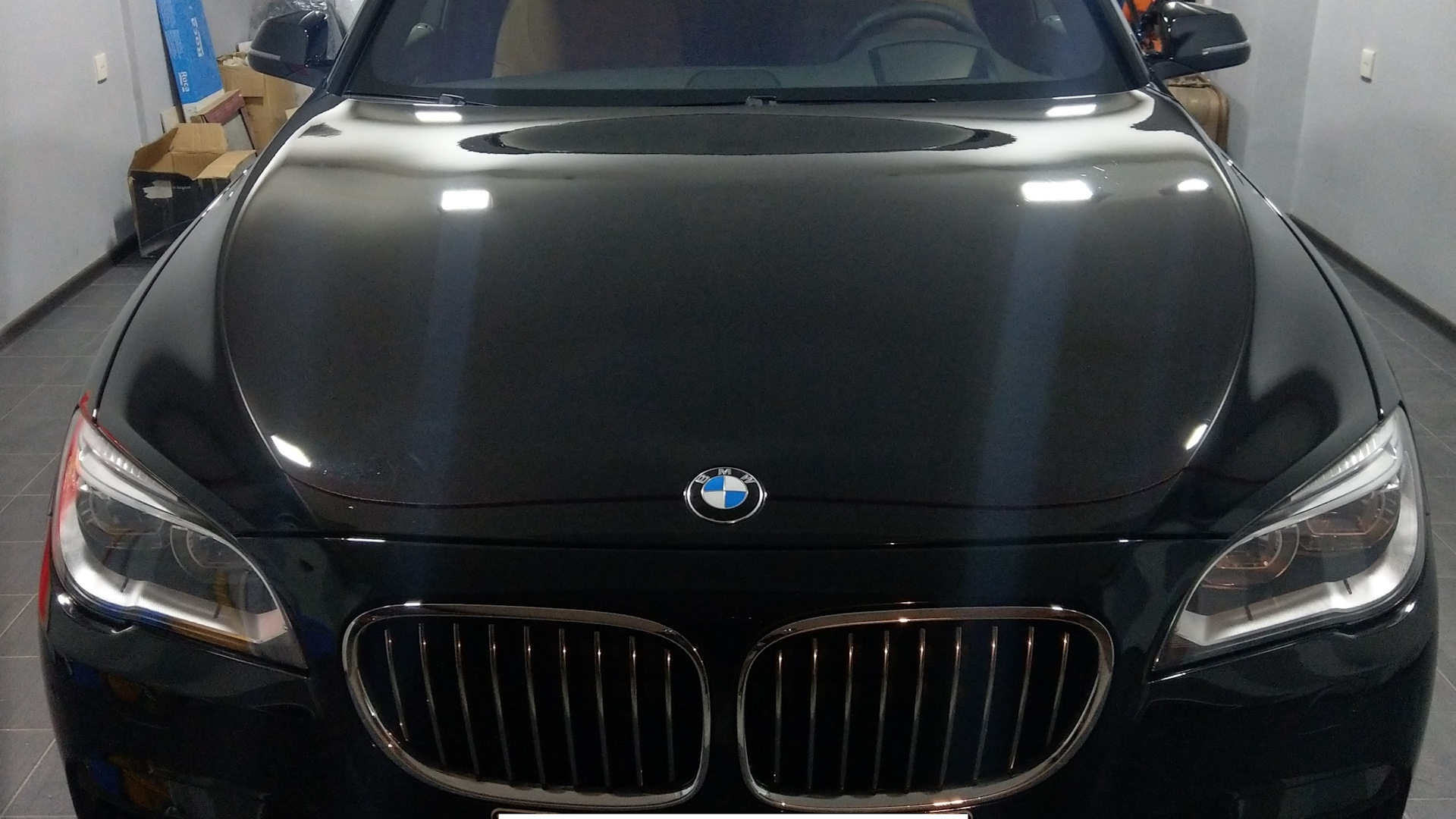 BMW 7 series (F01/02) 3.0 бензиновый 2015 | 740i M pacet black на DRIVE2