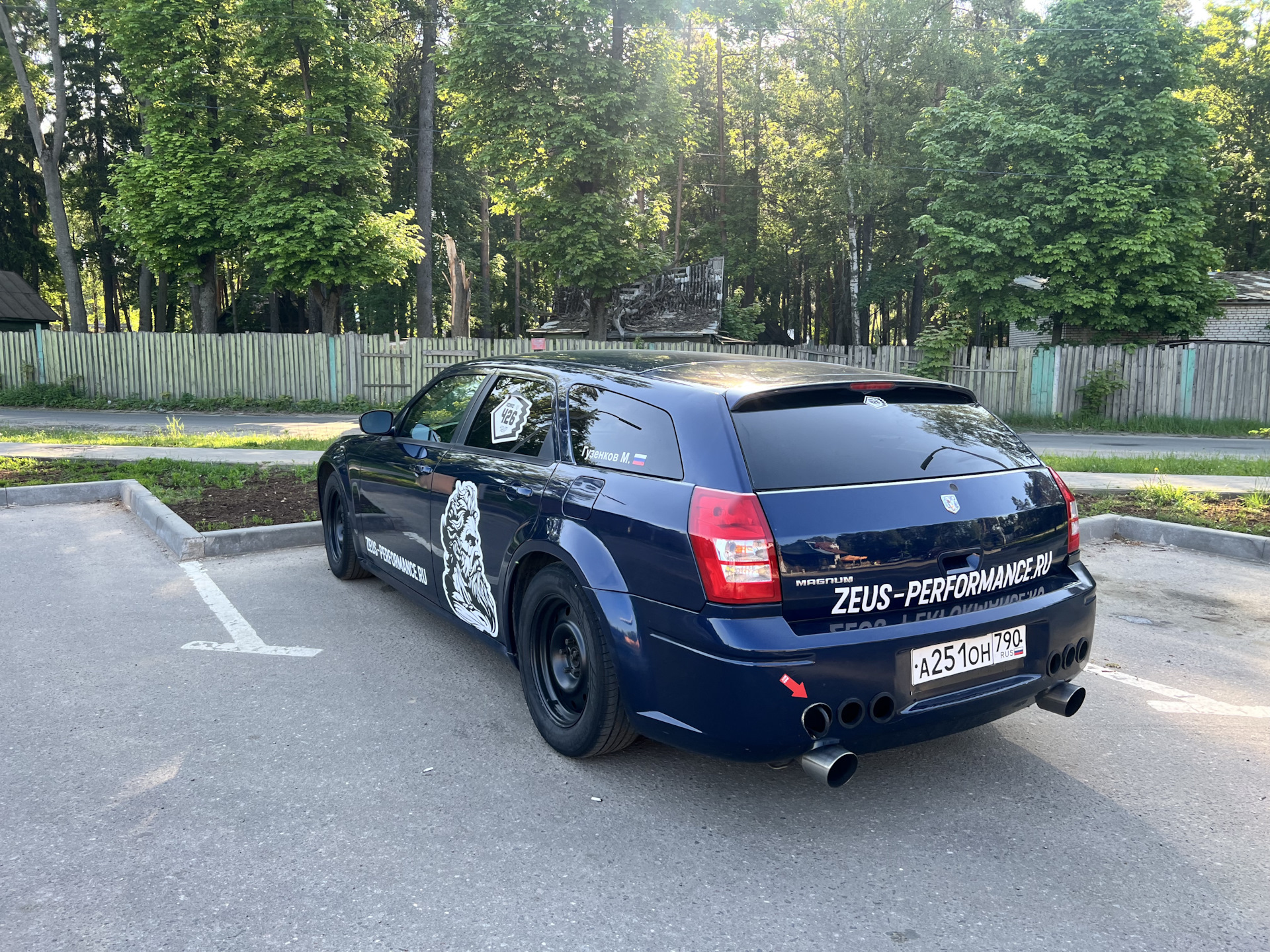 Russian Weekend Drags 2025 — Dodge Magnum, 7,2 л, 2005 года ...
