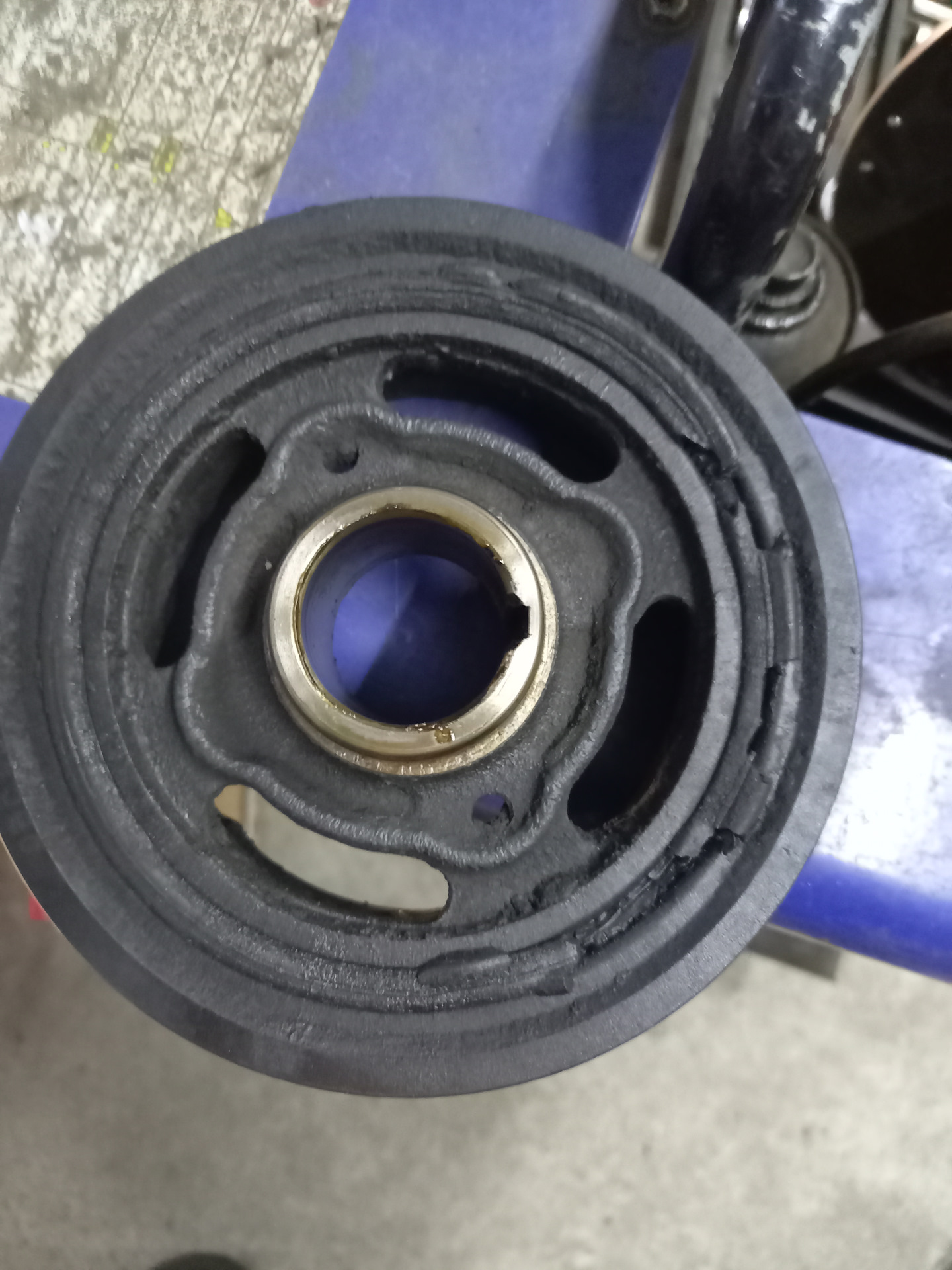 Шкив коленвала — Toyota Land Cruiser Prado 120-series, 4 л, 2008 года ...