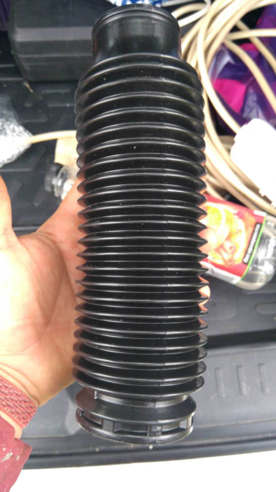 Замена передних опорных подшипников амортизатора, а также пыльника и ...