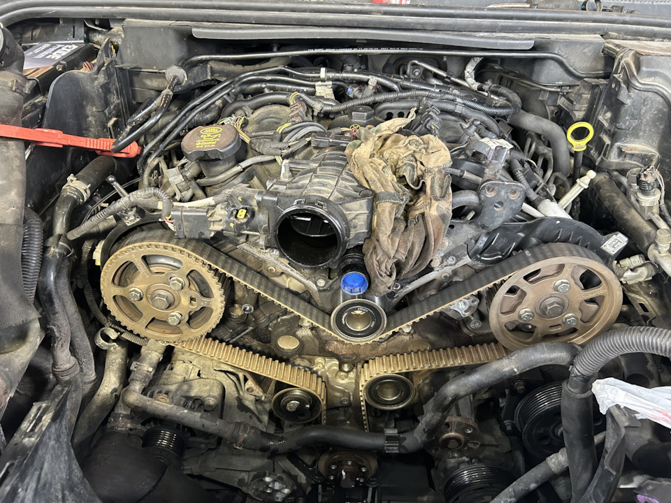 Неплановая замена ГРМ или решение проблемы с падением в аварию — Land ...