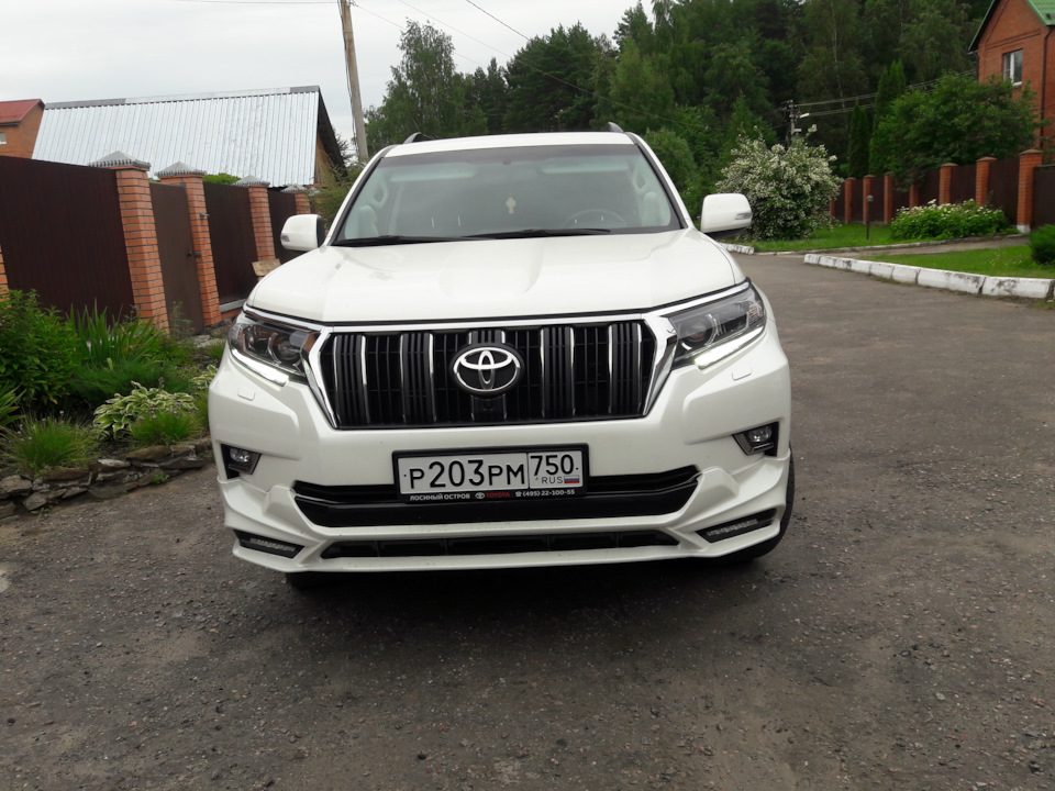 Запилил оригинальные Led фары — Toyota Land Cruiser Prado 150-series, 2 ...