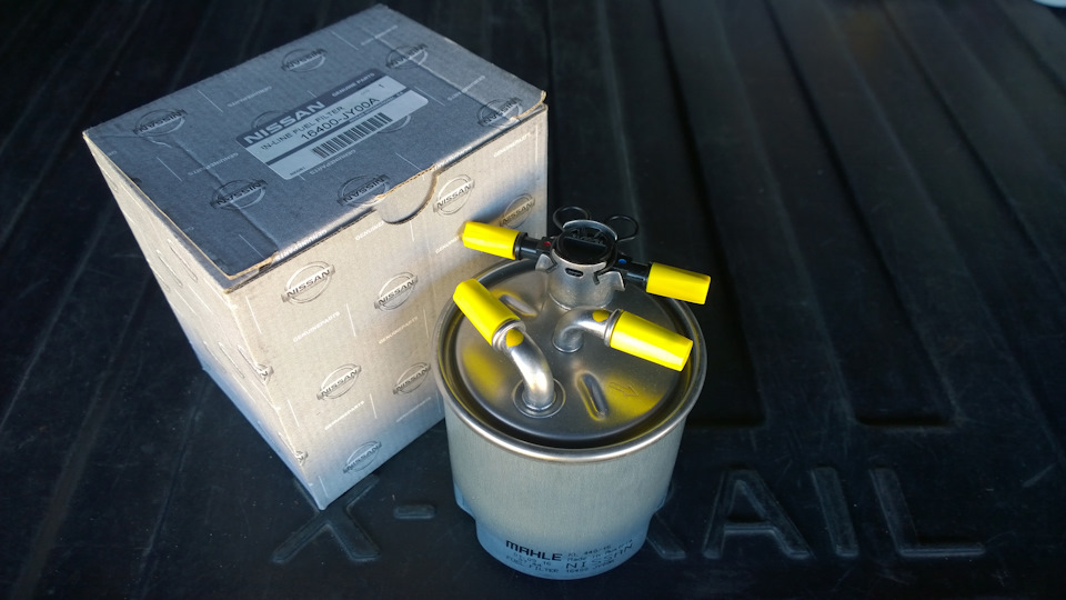 Замена топливного фильтра — Nissan X-Trail II (t31), 2 л, 2012 года ...