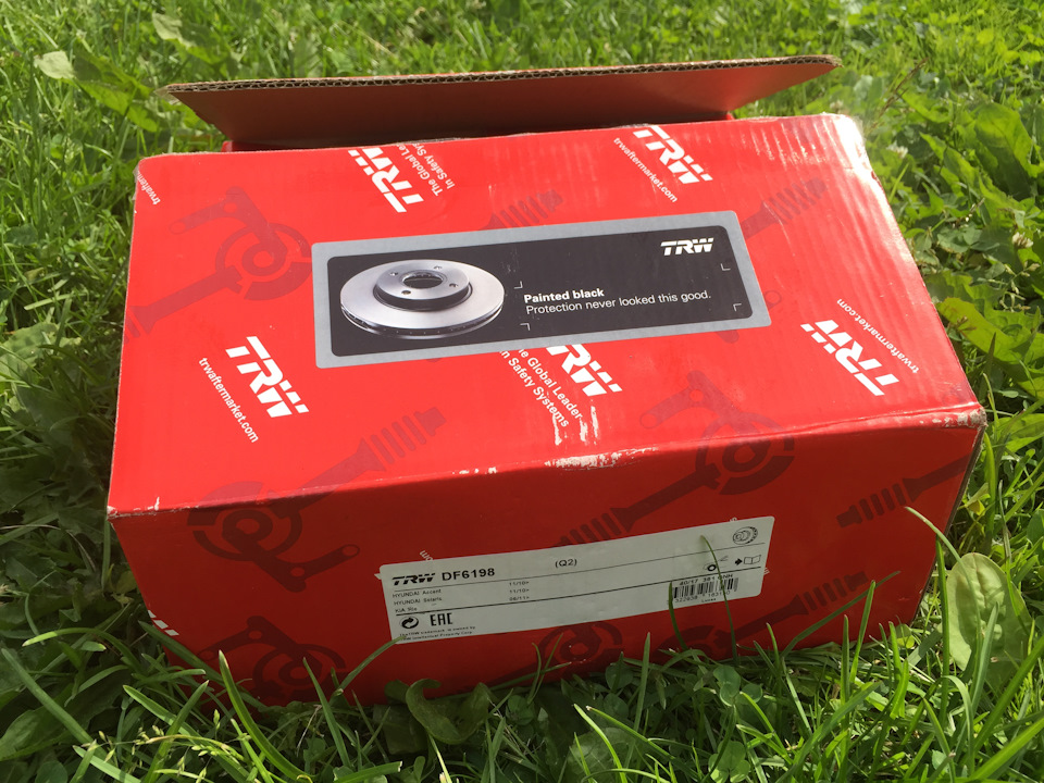 DF6198 Тормозной диск для HYUNDAI, KIA TRW | Запчасти на DRIVE2