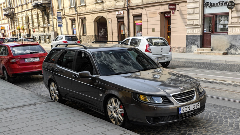 Немного преобразили Сааб 😉 🔥🚒 — Saab 9-5 (1G), 2 л, 2006 года ...