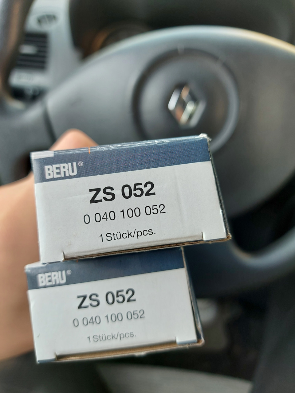 ZS052 Катушка зажигания Рено K4M, K4J BERU | Запчасти на DRIVE2