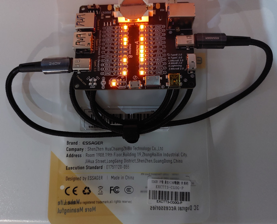 Обзор USB cable checker и тестирование USB кабелей, или то, что вам ...