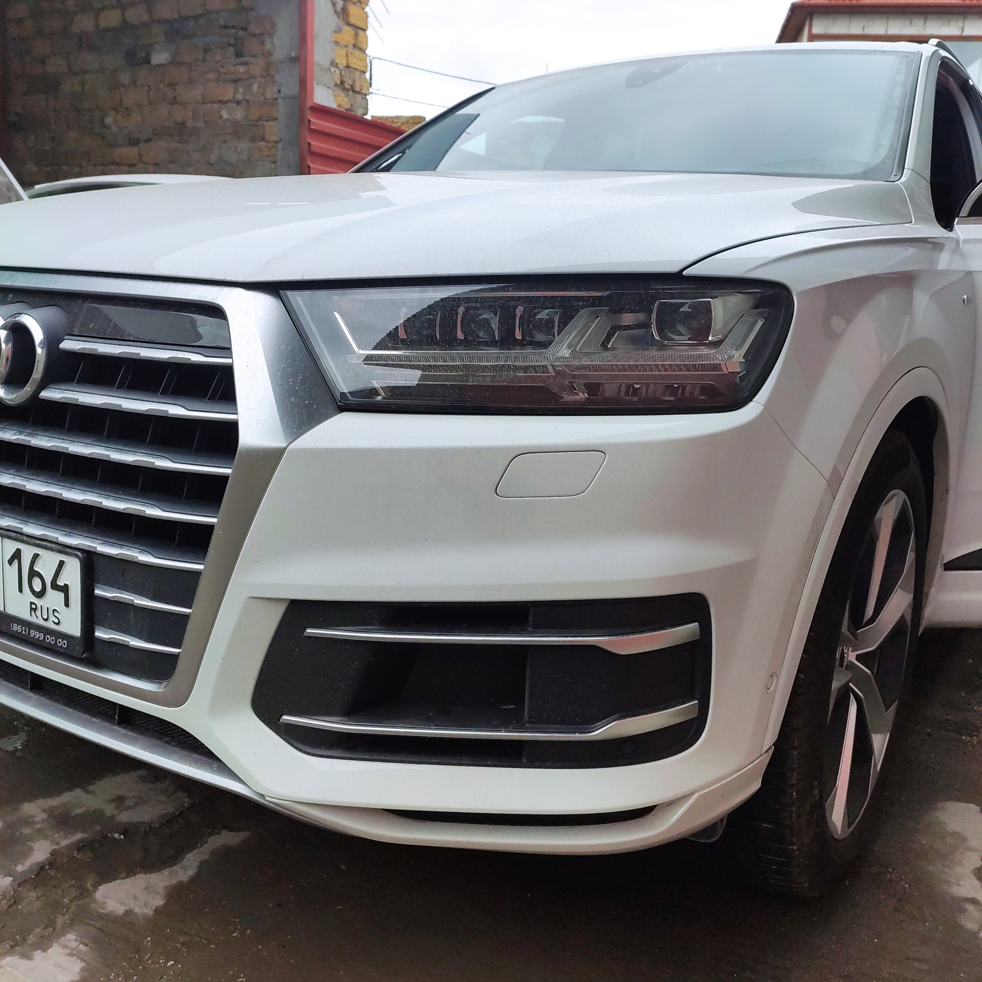 Audi Q7 4M 2016. Audi Smartphone Interface, Sport формат приборной ...