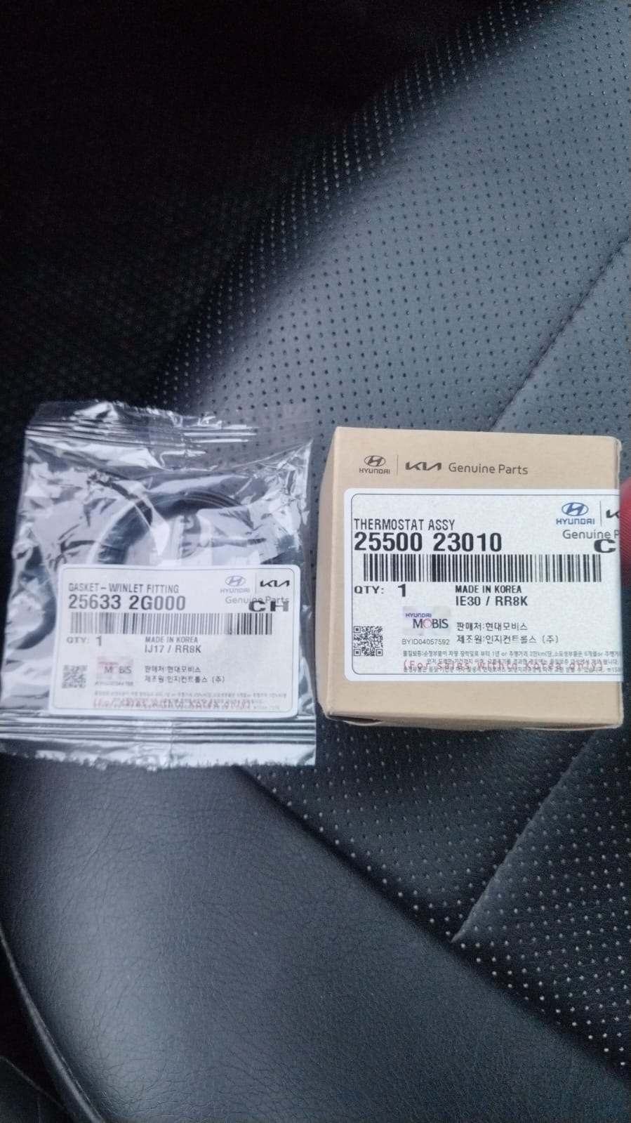 Замена термостата — KIA Sportage (3G), 2 л, 2013 года | визит на сервис ...