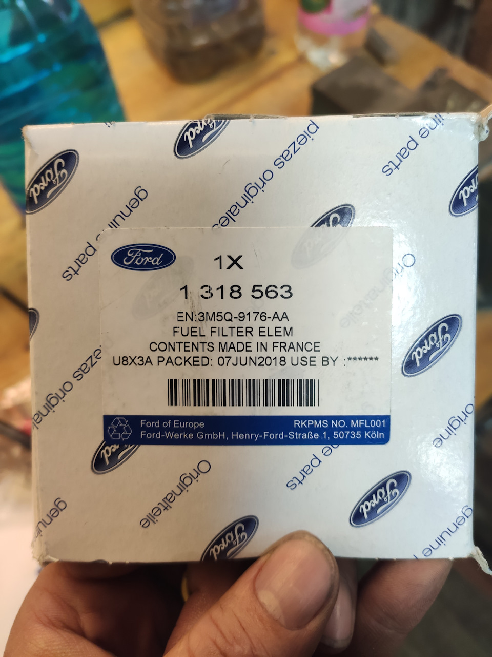 Замена топливного фильтра. — Ford C-Max I, 2 л, 2007 года | расходники ...