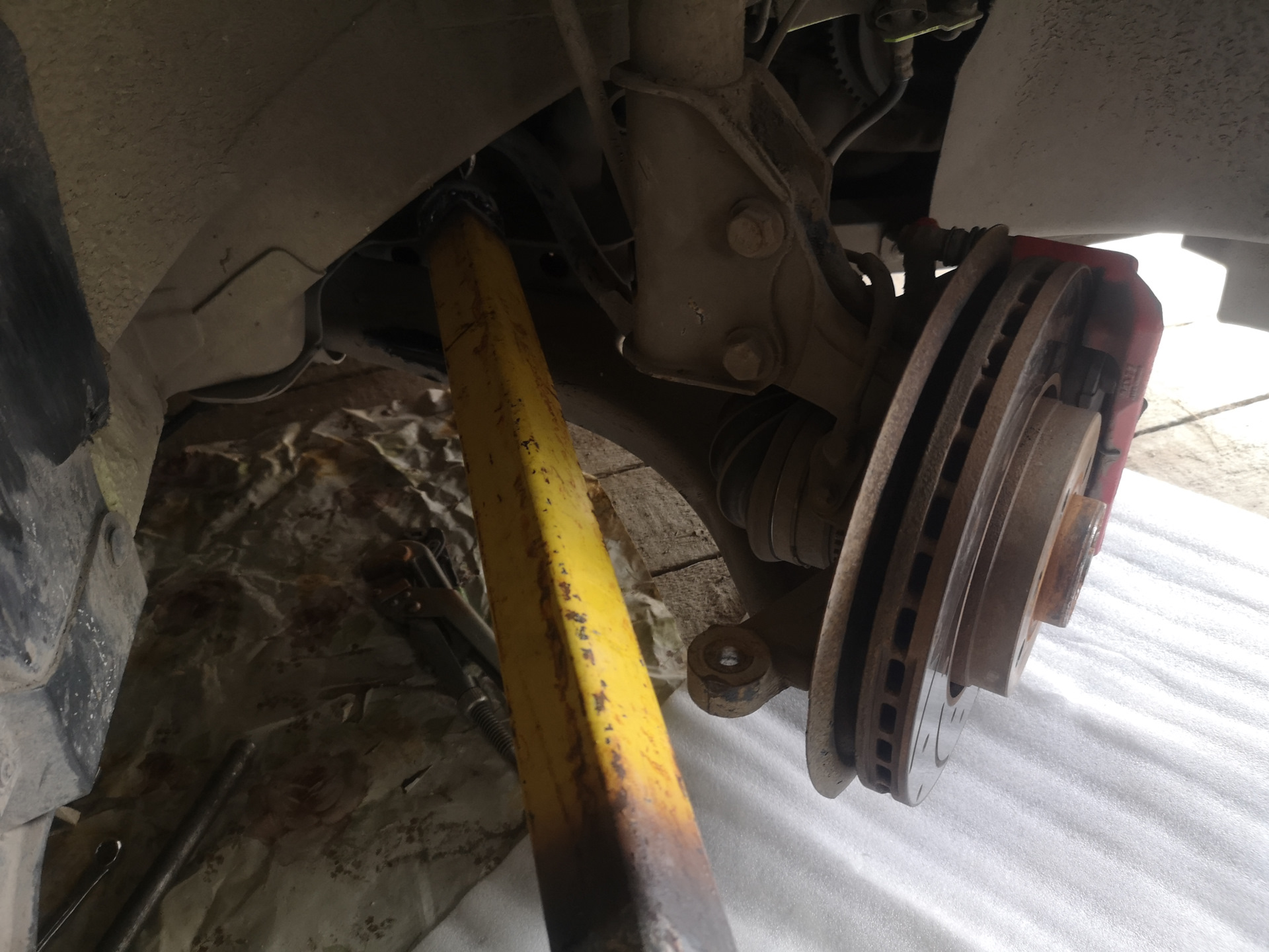 Замена рулевых тяг и наконечников — Lada Vesta (1G), 1,8 л, 2017 года ...