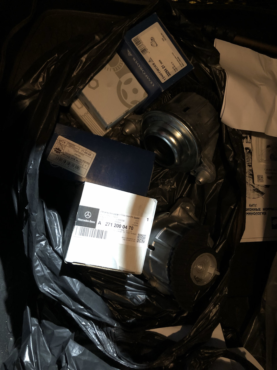 A2712000470 Натяжитель ремня грм. Mercedes | Запчасти на DRIVE2