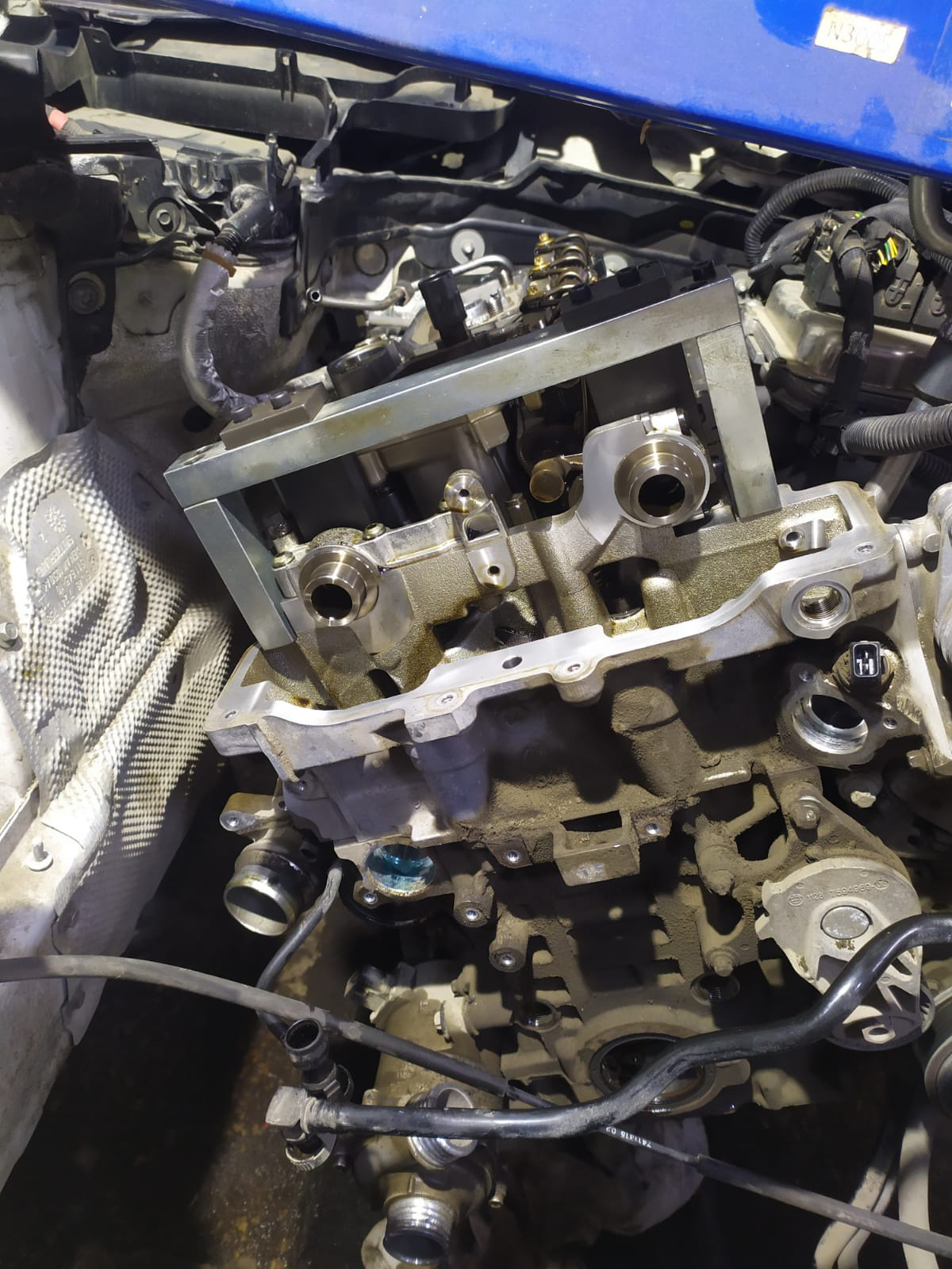 Замена цепей N20, масла, ремня, свечей, мойка радиаторов — BMW 3 series ...