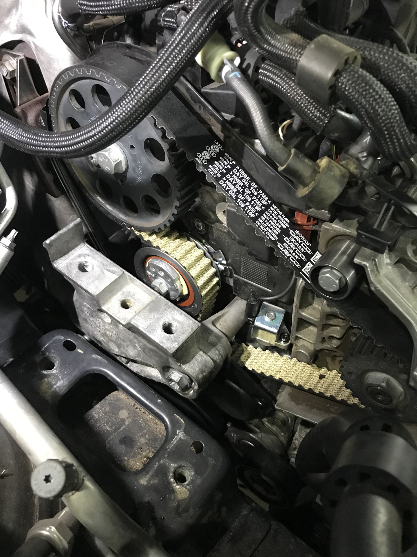 Замена ремня ГРМ, переднего сальника коленвала VW Passat Alltrack 2.0 ...