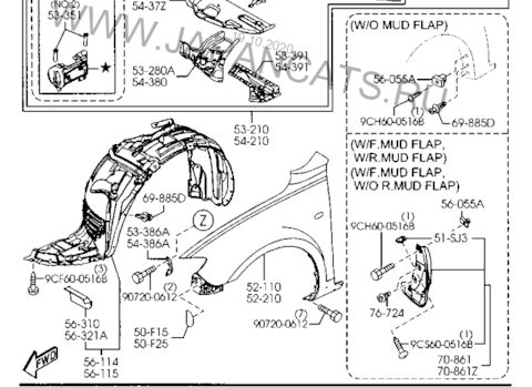 907200612 Болт Mazda | Запчасти на DRIVE2