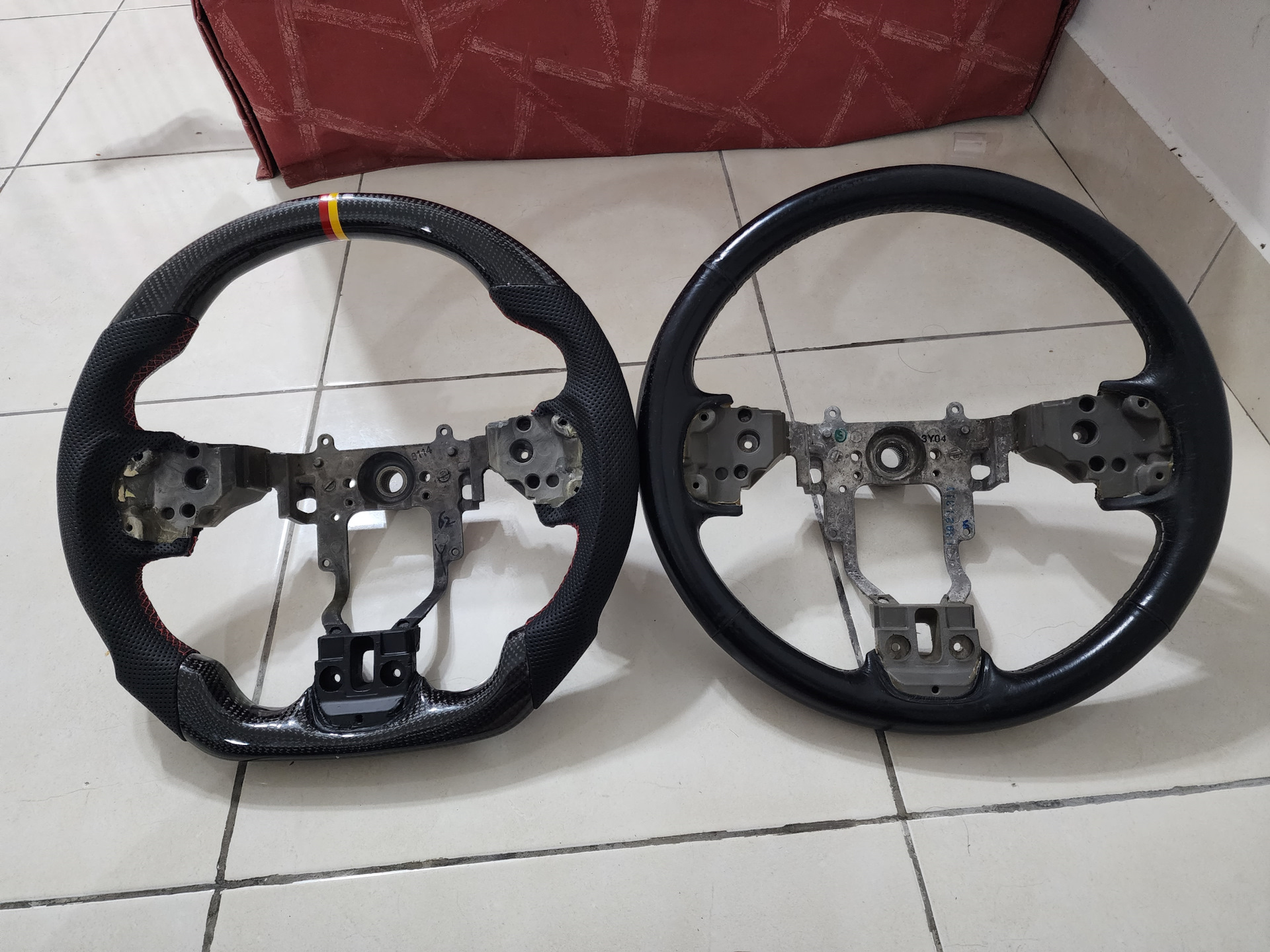 New steering wheels installed — Proton Inspira, 2 л, 2012 года | своими ...