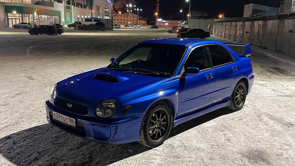 Subaru Impreza WRX (GD, GG) 2.0 бензиновый 2002 | Blue Stock на DRIVE2