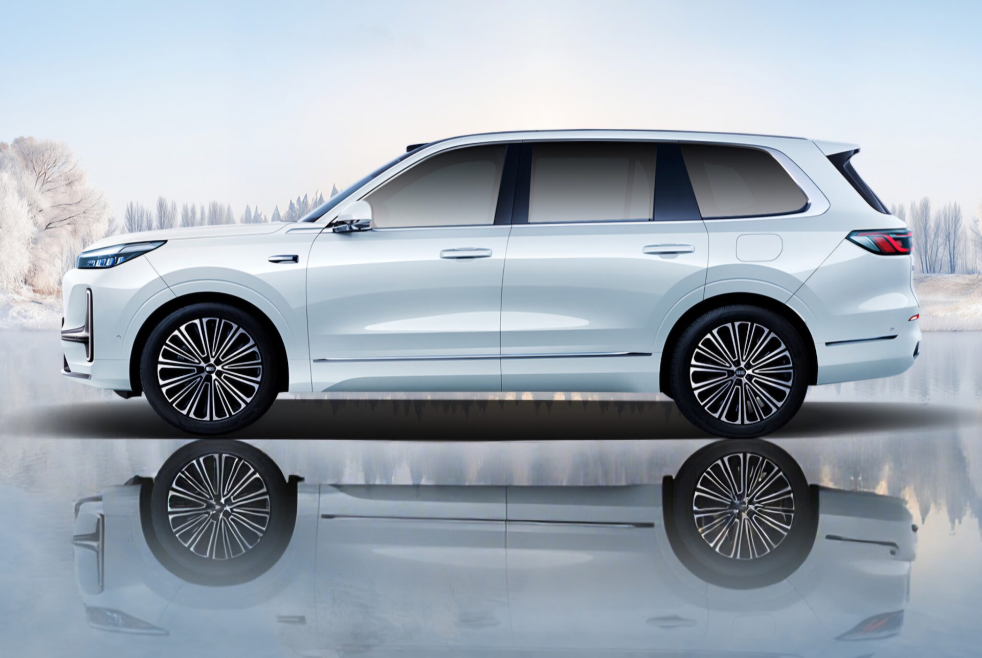 Geely Galaxy M9 – новый гибридный флагман с запасом хода более 1500 км ...