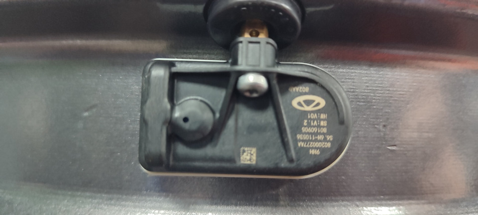 Датчики давления и температуры шин — Chery Tiggo 4 Pro, 1,5 л, 2024 ...