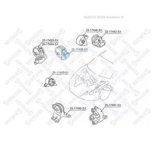 2517489SX Подвеска, двигатель STELLOX | Запчасти на DRIVE2