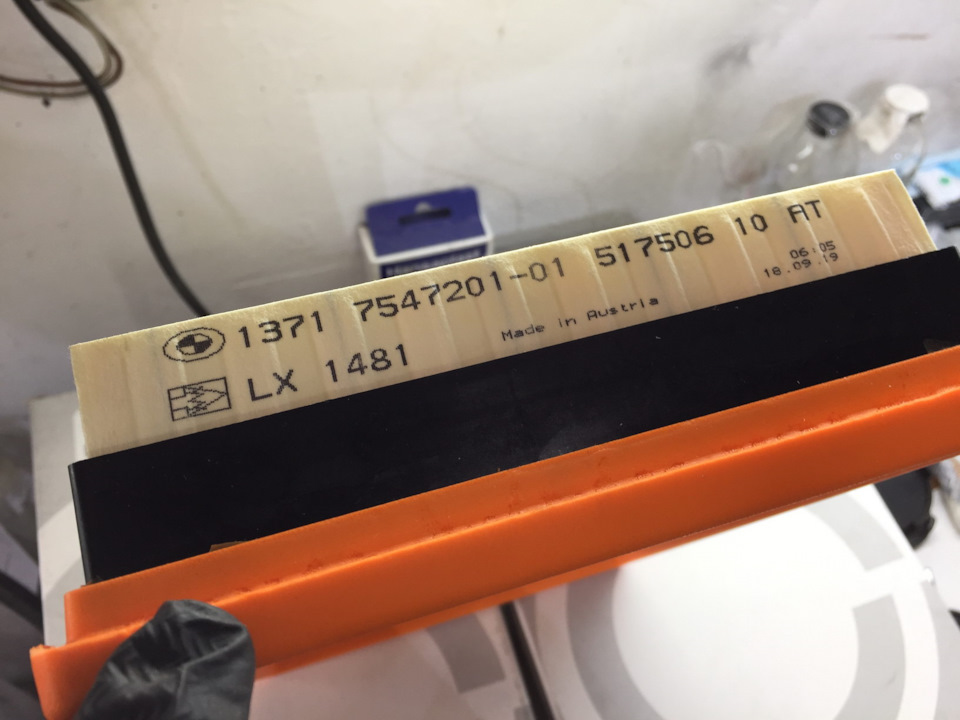 LX1481 Воздушный фильтр MAHLE KNECHT | Запчасти на DRIVE2