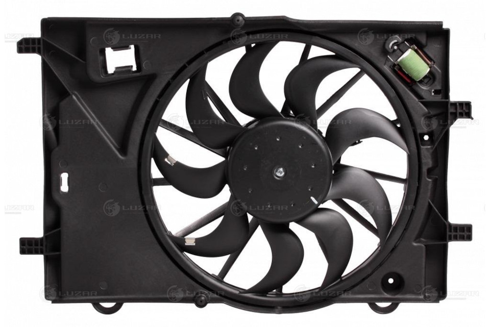 LFK0595 Электровентилятор охлаждения для автомобилей Chevrolet Aveo ...