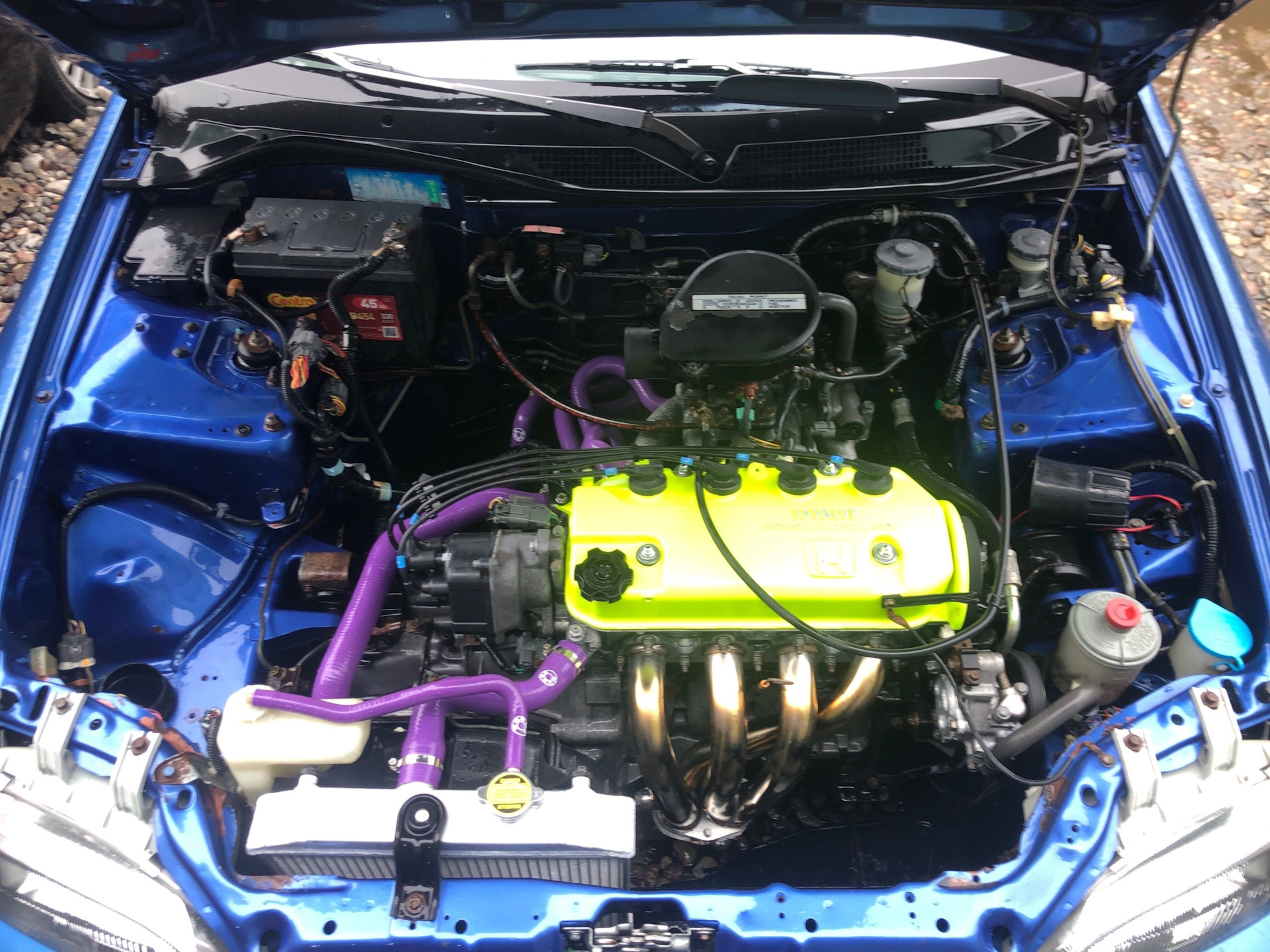 2. Приводим в порядок подкапотку — Honda Civic (5G), 1,5 л, 1994 года | своими руками | DRIVE2
