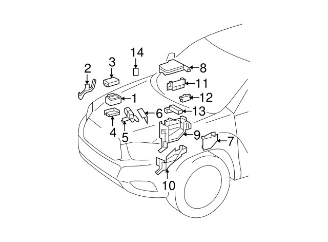 9098702016 Реле освещения TOYOTA LEXUS | Запчасти на DRIVE2