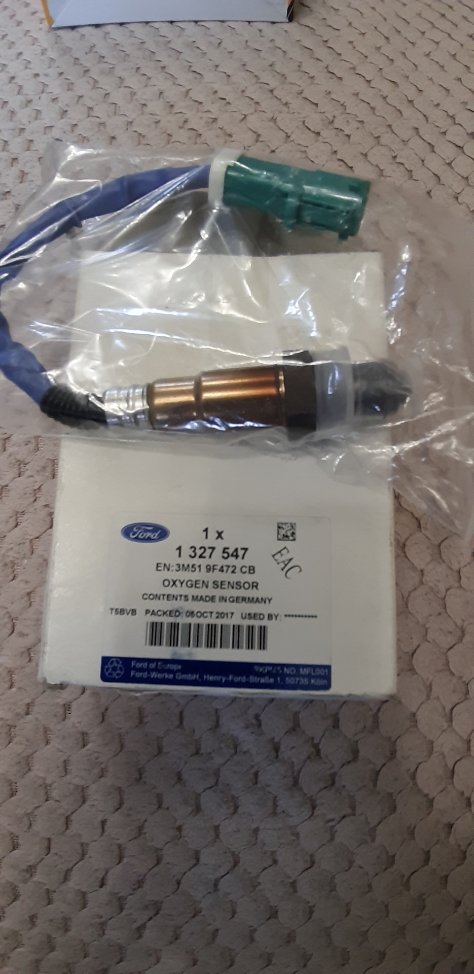 Кислородные датчики — заменено. — Ford Focus Hatchback III, 1,6 л, 2011 ...