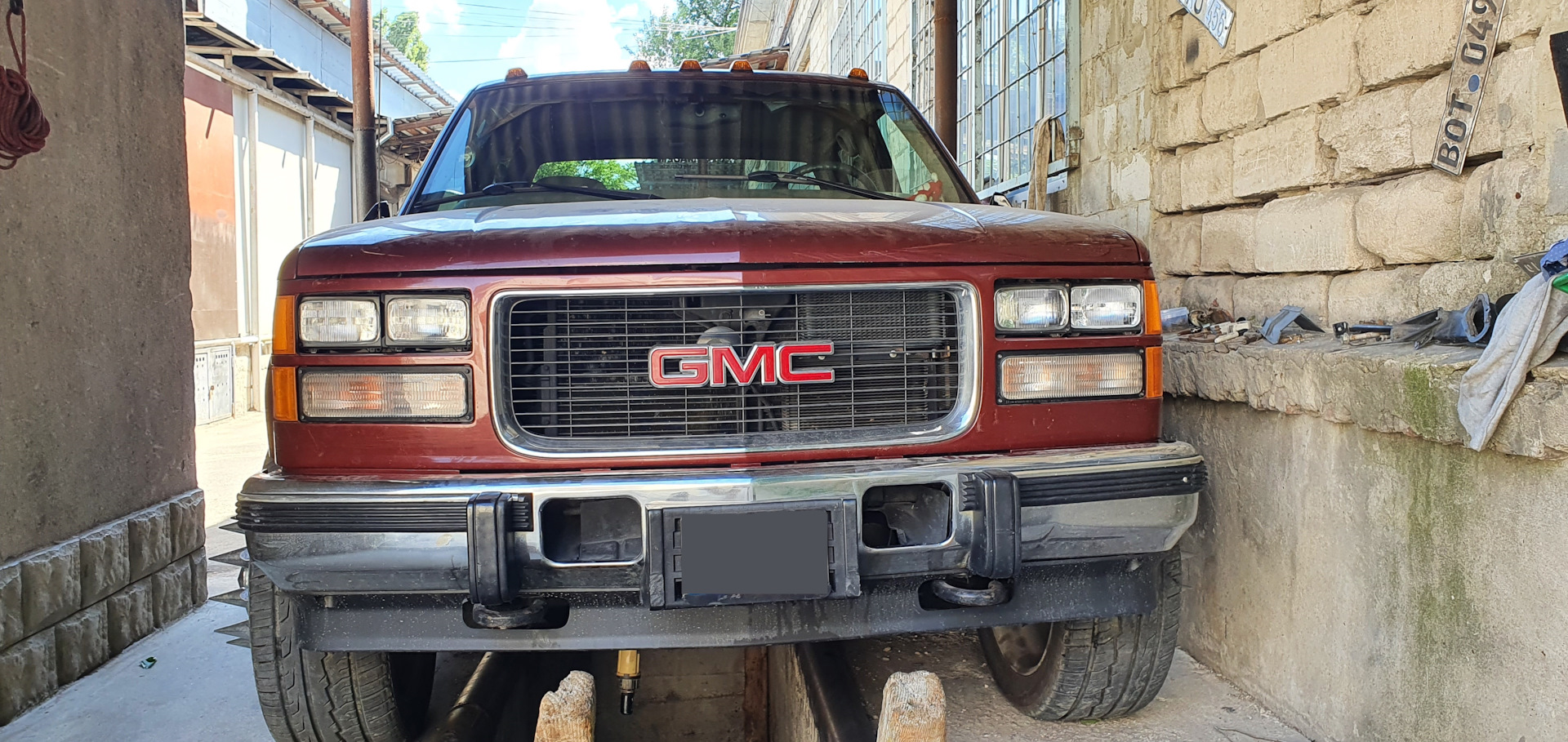 4 глазый, 2 этажный — GMC Sierra (GMT400), 7,4 л, 2000 года | тюнинг ...