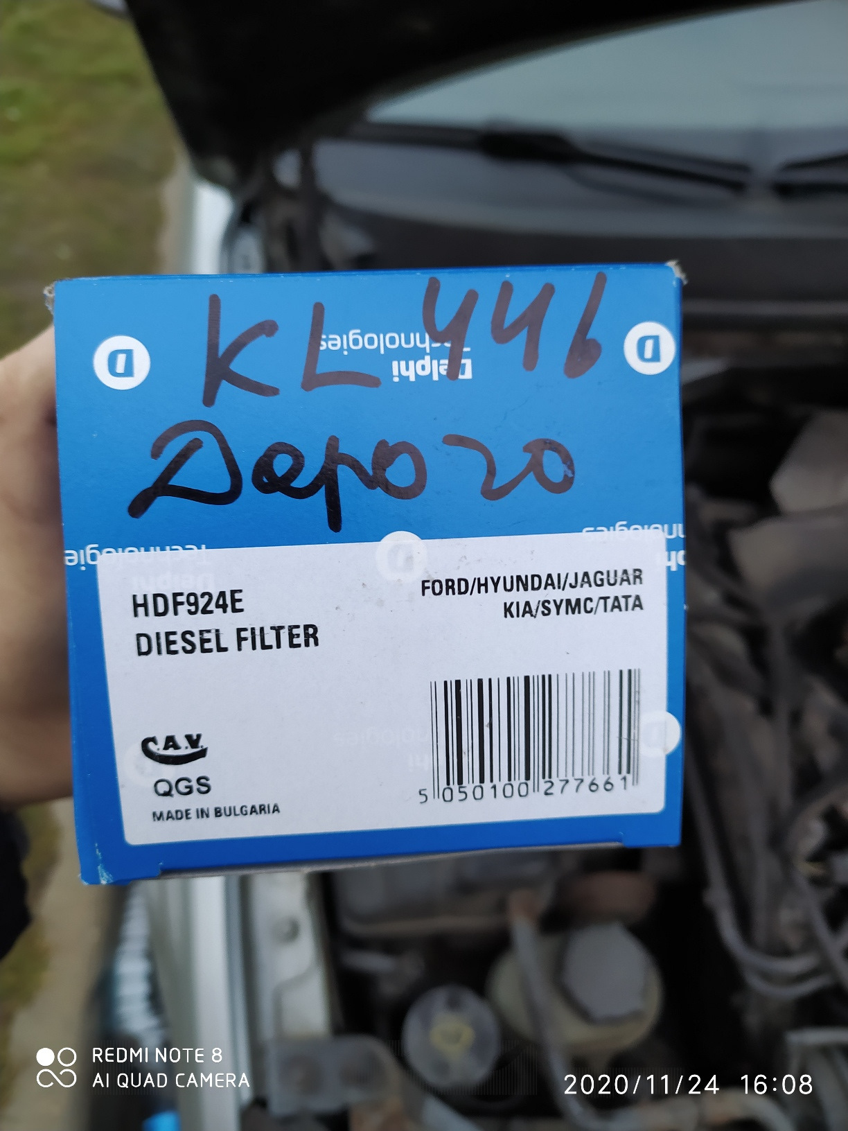 Топливный фильтр Форд Мондео 3 2.2 дизель — Ford Mondeo III, 2,2 л ...