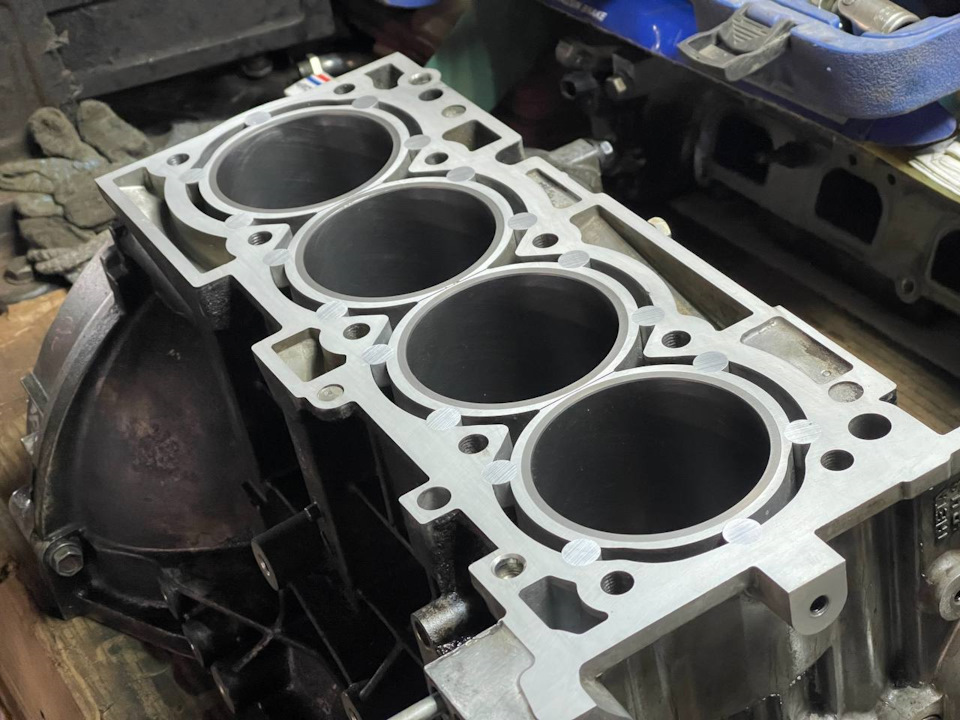 Первый G4KF в РФ на штифтах (Pinned Deck Conversion) — Hyundai Genesis ...