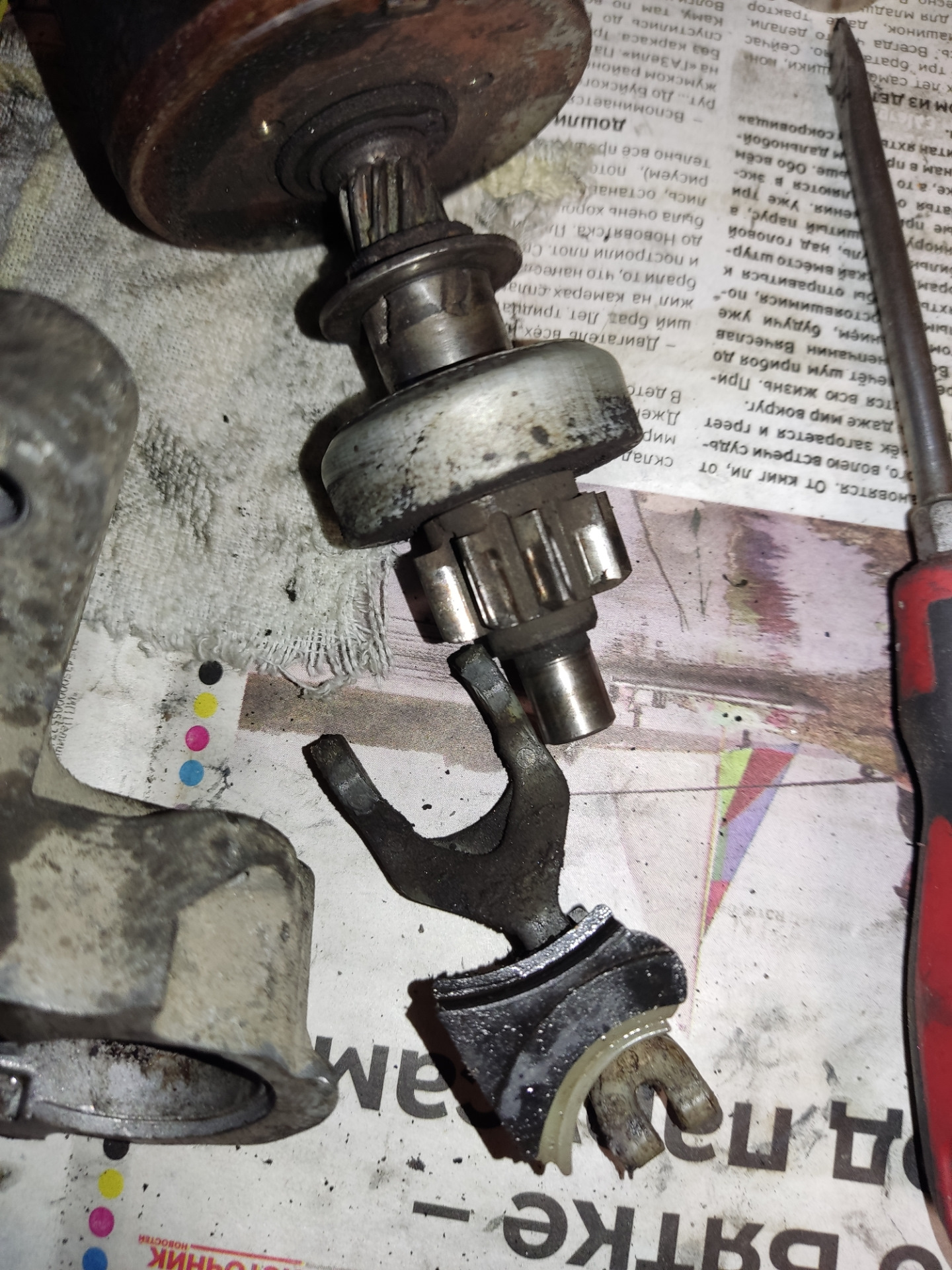 Обслуживание стартера — Toyota Corolla (140/150), 1,8 л, 2008 года ...