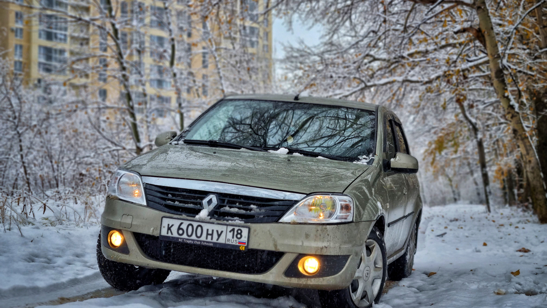 Renault Logan (1G) 1.6 бензиновый 2011 | Logan "Gris Basalte" на DRIVE2