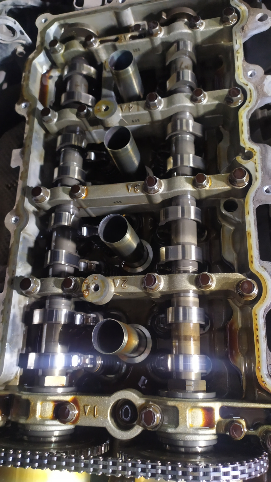 Замена цепи и ремня грм — Hyundai Elantra (5G), 1,8 л, 2015 года ...