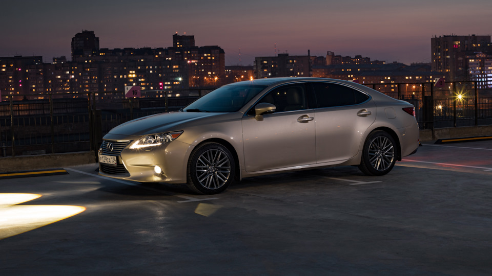 Lexus ES (XV60) 2.5 бензиновый 2013 | Бежевый перламутр на DRIVE2