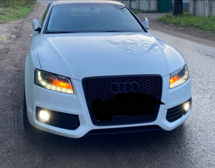 Бампер в стиле RS5 — Audi A5 Sportback (1G), 2 л, 2009 года ...