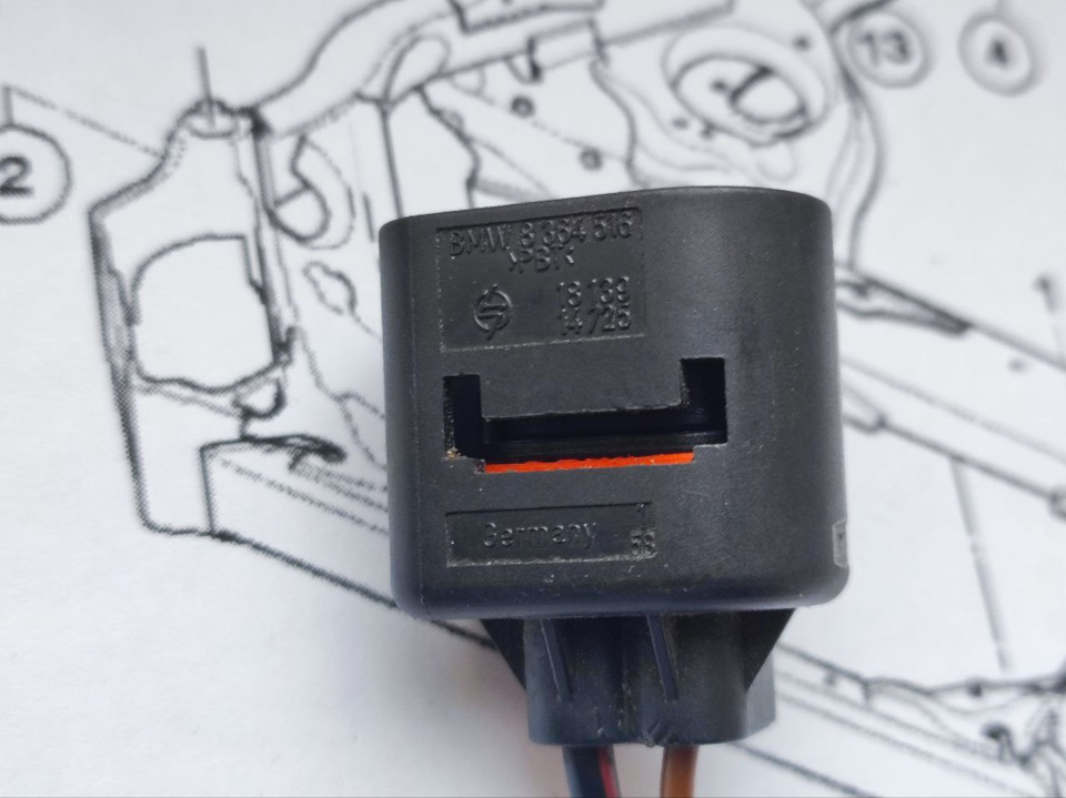 46. Омыватели фар $502A — BMW 1 series (E81/E87), 1,6 л, 2010 года ...